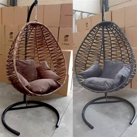 Градинска люлка тип яйце Мебели за градината Ямбол ЧИСТО НОВИ Градински люлки комфорт