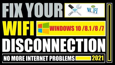 How To Fix WIFI Keeps Disconnecting Windows Fix WIFI Connection FIX WIFI Internet