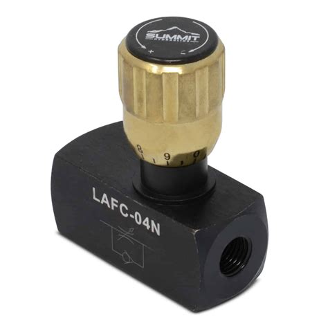 Hydraulic In Line Adjustable Variable Flow Control Valve 1 2 NPT