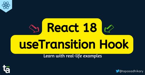 Explain React 18 Usetransition Hook With Examples Nacef Khadraoui