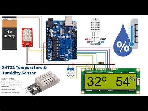 How To Set Up The Dht Humidity And Temperature Sensor With Arduino Dht Sensor