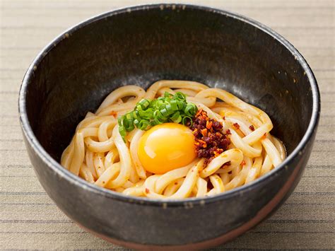 ラー油かまたまうどんレシピエスビー食品株式会社