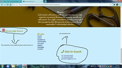 Html How To Move The Division To The Top Right In Css Stack Overflow