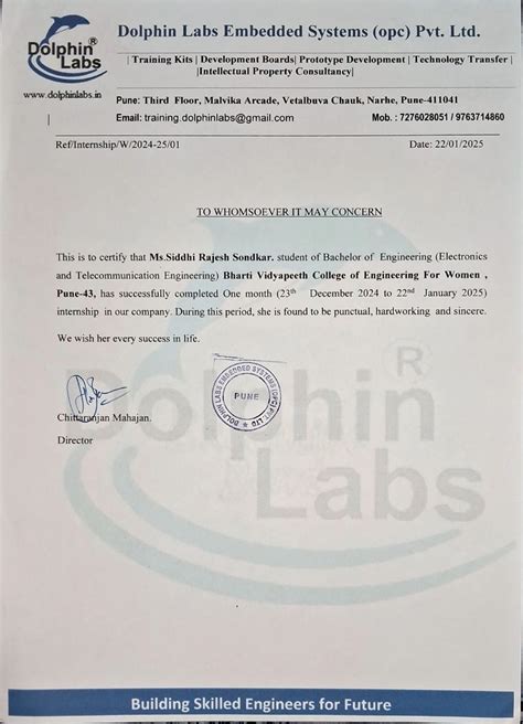 🌟 Excited To Share My Internship Experience Siddhi Sondkar