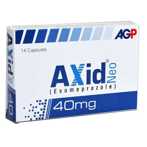 Axid Neo 40mg Capsule 7 S Uses Benefits Side Effects