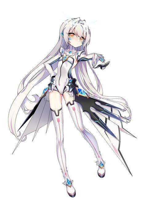 Eve And Code Battle Seraph Elsword Drawn By Angellyuna Danbooru