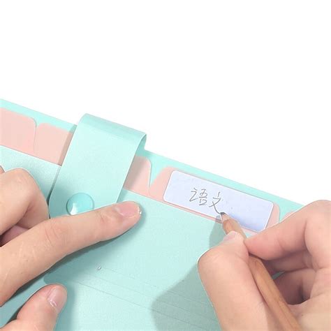 사무실 문구 보관 용품 단색 내부 페이지 파일 폴더 Pp 데이터 북 바인더 휴머니티 디자인 다양한 응용 파일링 제품