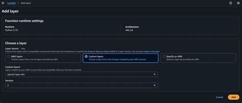 Complete Guide Creating And Managing Aws Lambda Layers Dev Community
