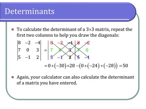 9 3 Determinant Solution Of Linear Systems Pdf
