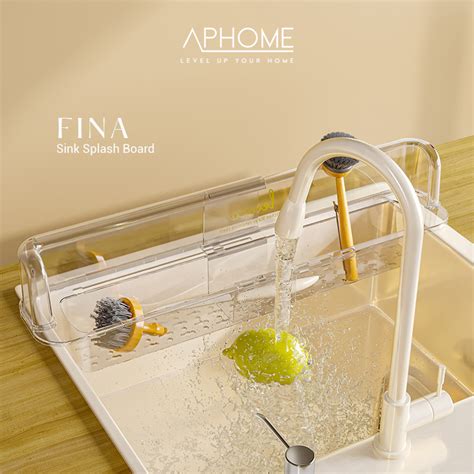 Jual APHOME Sink Storage Anti Cipratan Papan Penahan Air Sink Splash Board Tempat Penyimpanan