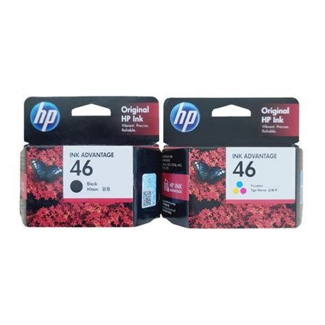 HP 46 CZ637AA CZ638AA 잉크 2020hc 2520hc HP2529 HP4729, 4색세트, 1개 - 가격 변동 ...