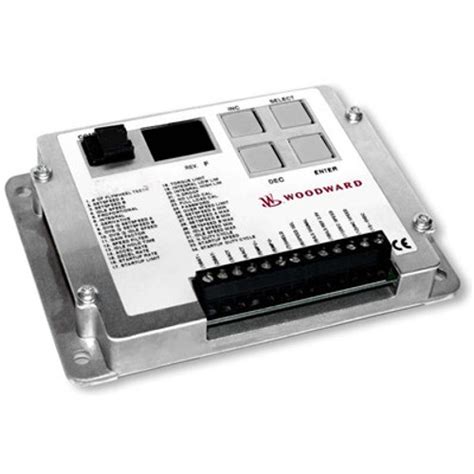 Woodward Dpg 2201 002 Speed Controller Pushbutton Setup