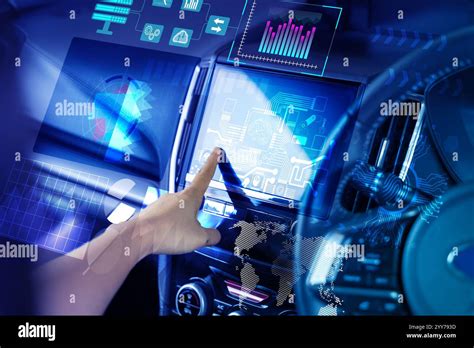 Modern Smart Car Technology Intelligent System Using Heads Up Display