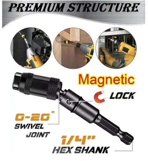 Adapter Fleksibel Drill Extension Sambungan Mata Bor Lazada Indonesia