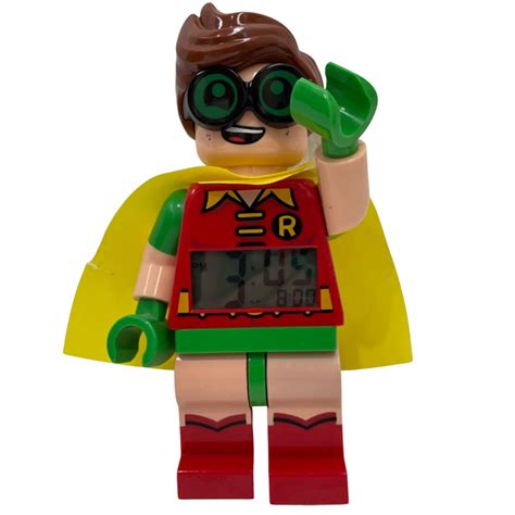 Lego Robin Figurine Clock Needs 2 X Aaa Batteries S