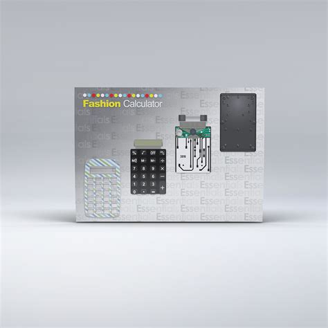 Exploded View Illustration Digital Calculator On Behance