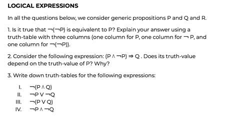 solved logical expressionsin all the questions below we