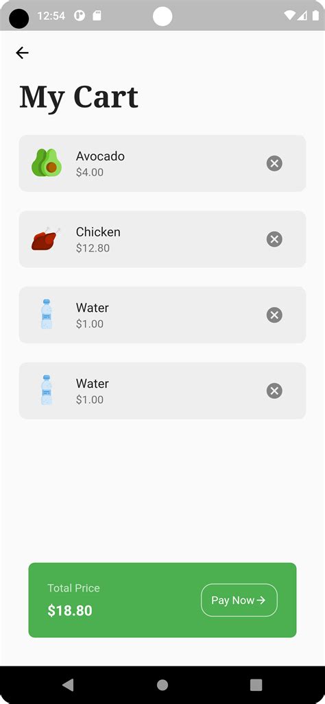 Grocery Shop App Using Flutter Free Flutter Source Code