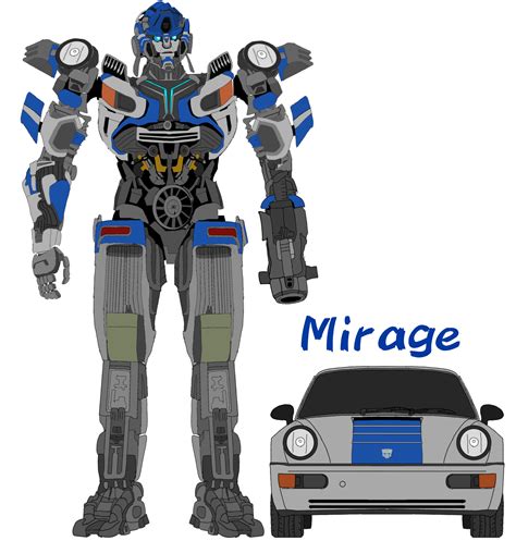 My Drawing Of Mirage R Transformersart