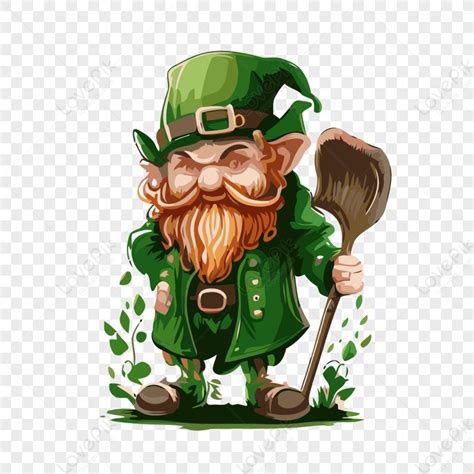 성 패트릭의 날 요정 벡터만화상표클립 아트 Png 일러스트 무료 다운로드 Lovepik