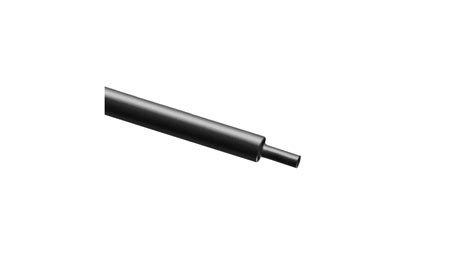 Rs Pro Halogen Free Heat Shrink Tubing Black 2 4mm Sleeve Dia X 100cm
