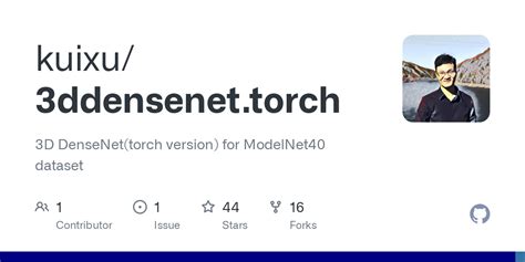 Github Kuixu Ddensenet Torch D Densenet Torch Version For Modelnet Dataset