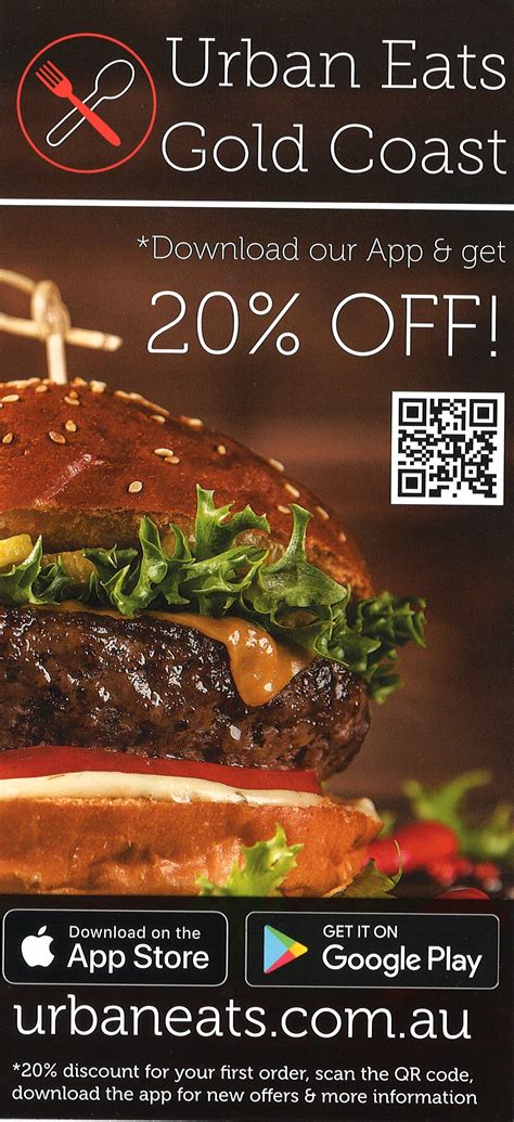 Urban Eats Surfers Paradise Brochure Service