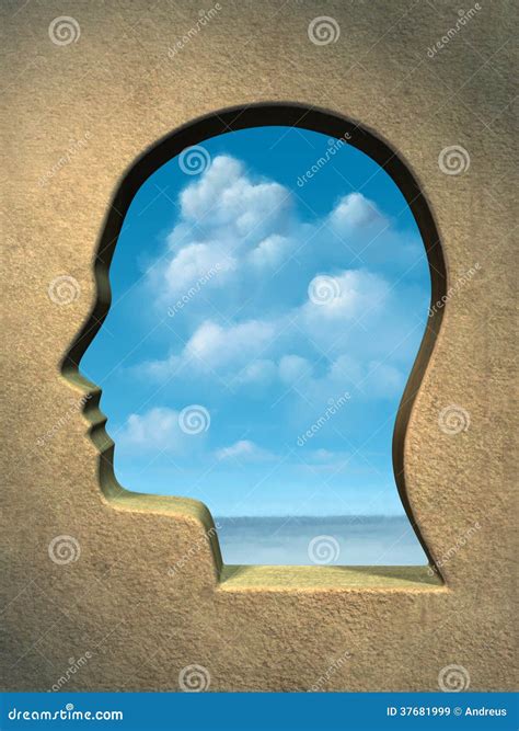 Head Window Stock Illustration Illustration Of Limitless