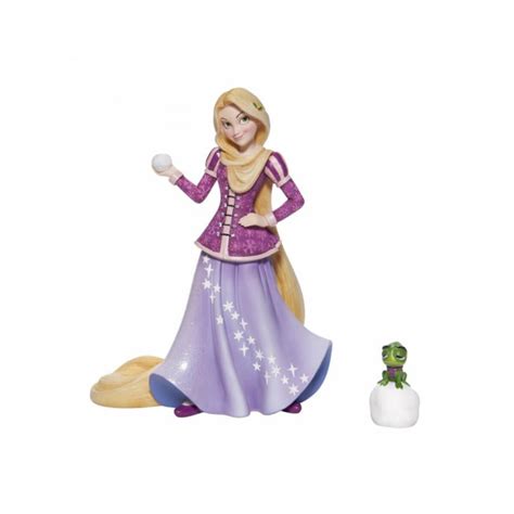 Estatueta Rapunzel E Pascal Disney Magia Do Lar