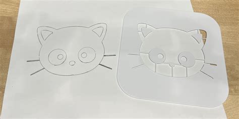 Chococat Drawing Stencil By Jason M Download Free Stl Model