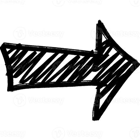 Doodle Arrow Hand Drawn Arrow 63130102 Png