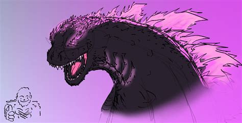 I Barely Draw Godzilla Nowadays By Krunchyiscrunching On Deviantart