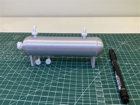 🛢️ 3 Phase Separtor For Oil And Gas Industry・ Stl File For 3d Printing