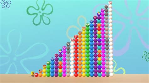 Numberblocks Vs Spongebob But Its Numberblobs Puzzle Tetris Game Asmr Youtube