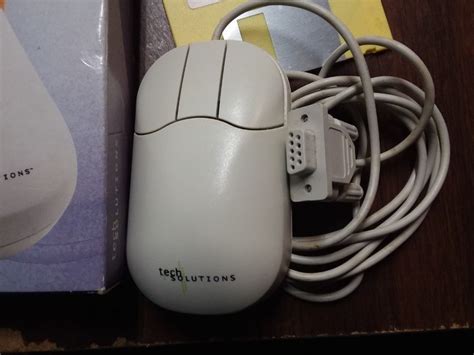 Serial Computer Mouse 9 Pin 3 Button