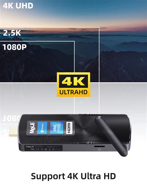 Snapklik Com PCG02 Fanless Mini PC Stick Desktop J4125 8GB 256GB Windows 11 Pro 4K HDMI