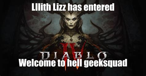 Meme Lilith Lizz Has Entered Welcome To Hell Geeksquad All