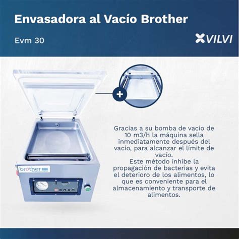 Envasadora Vacío Brother Bro Evm 30 Vilvi