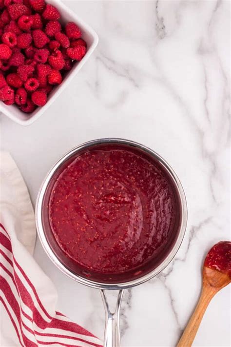 Raspberry Sauce Julies Eats And Treats