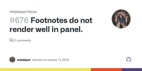 Footnotes Do Not Render Well In Panel · Issue 676 · Retypeappretype