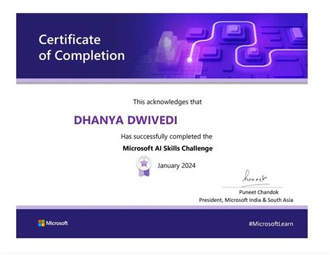 Microsoftaichallenge Microsoftlearn Ai Skillsdevelopment