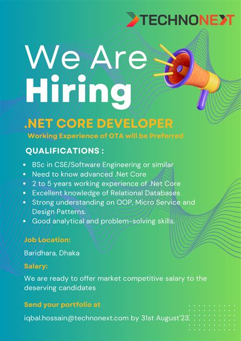Technonext On Linkedin Dotnetcore Hiring Technonext