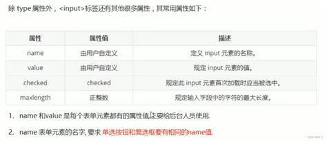 【web前端】表单 Csdn博客