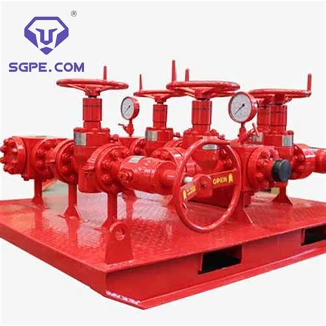 Api 16c Hydraulic Choke Manifold Wellhead Kill Manifold Used In Oil