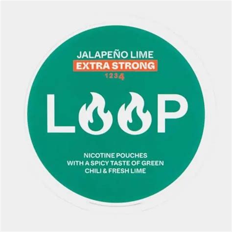 Loop Jalapeno Lime Extra Strong Smooth Tobacco Free Snus