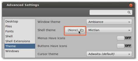 How Can I Change GNOME Shell Theme Ask Ubuntu