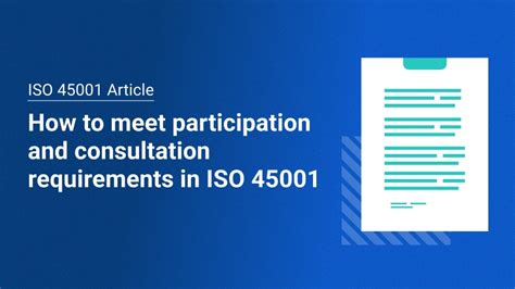 Important Articles On Iso 45001 Implementation Expert Resources