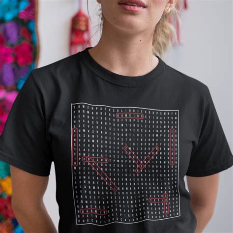 scientist word search solved t shirt redmolotov