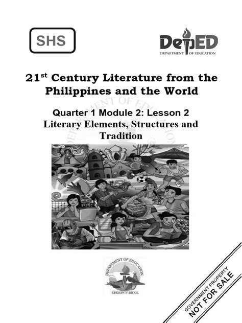 Group 5 Literary Elements Structures And Traditions Pdf