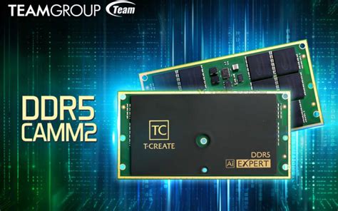 Teamgroup Anuncia Memórias Camm2 Ddr5 7200 Mt S Adrenaline